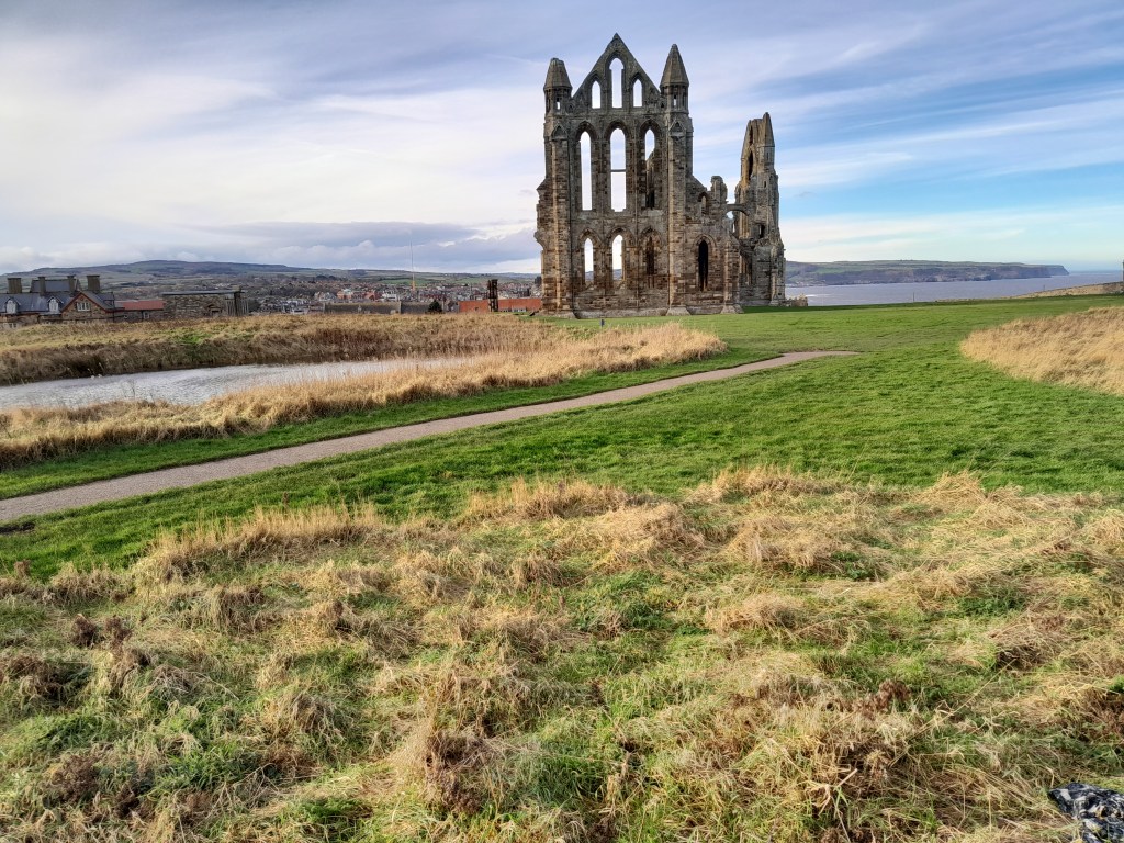 A Windy Walk in Whitby and Another Fish & Chip Lunch - Cherryl's Blog